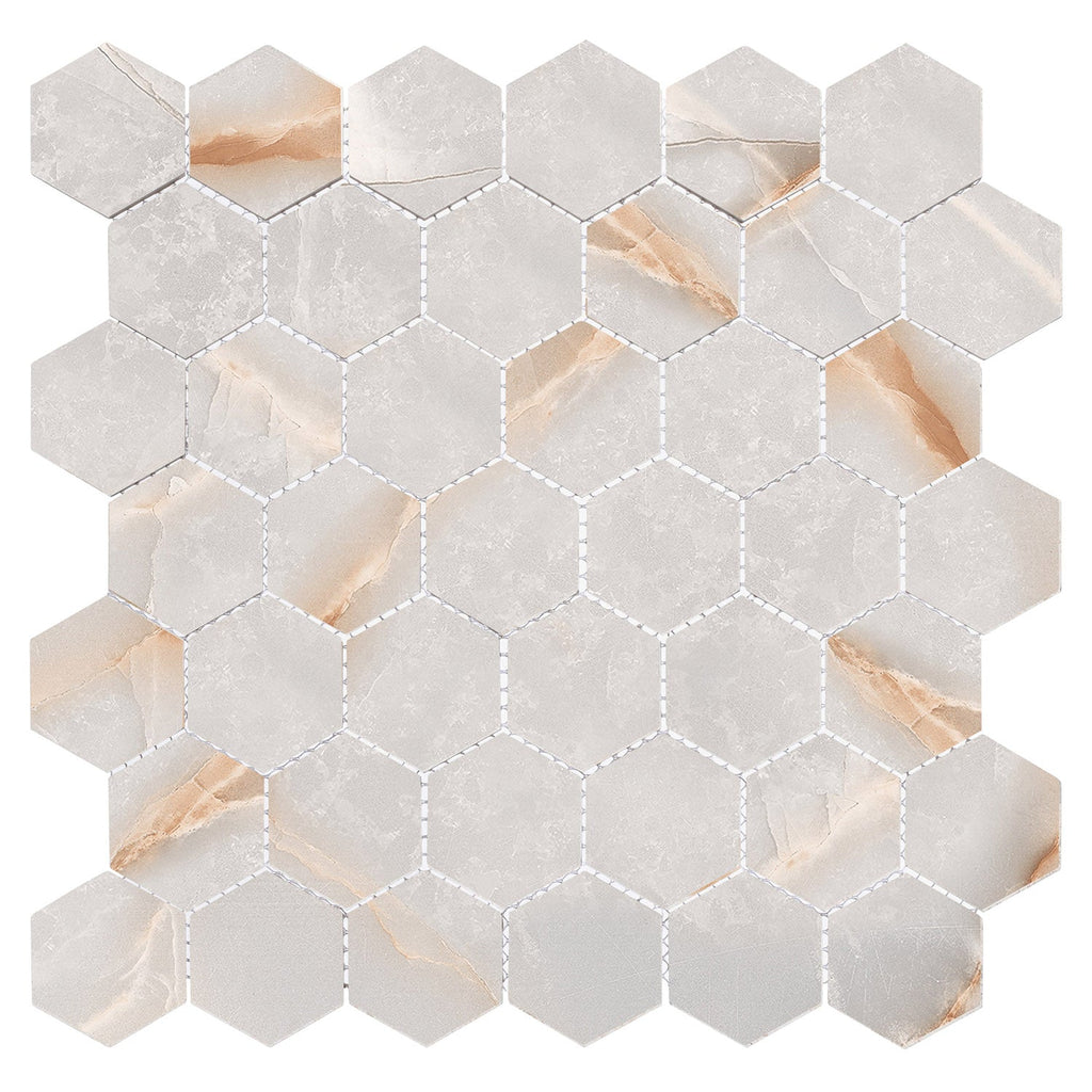 Harmonic Sonata 2x2 Matte Hex Mosaic – Glazzio Surfaces