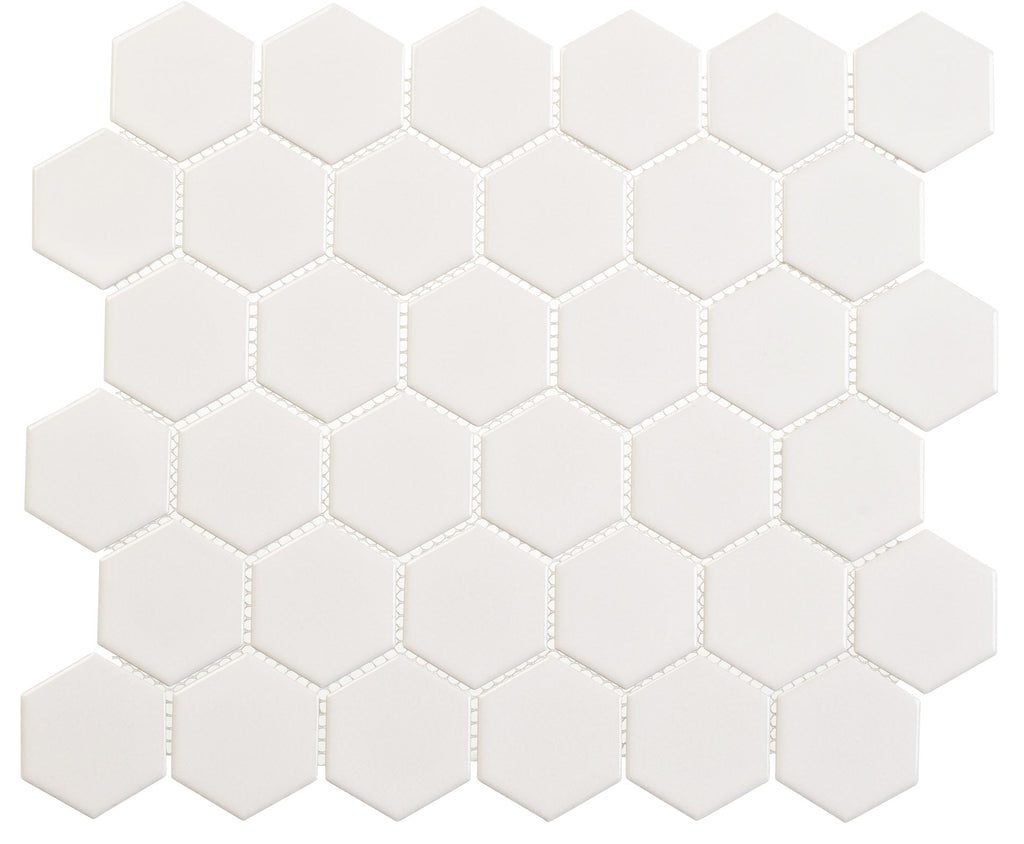Freedom Avenue Pillar Shine 2" Hexagon Glossy Mosaic – Glazzio Surfaces