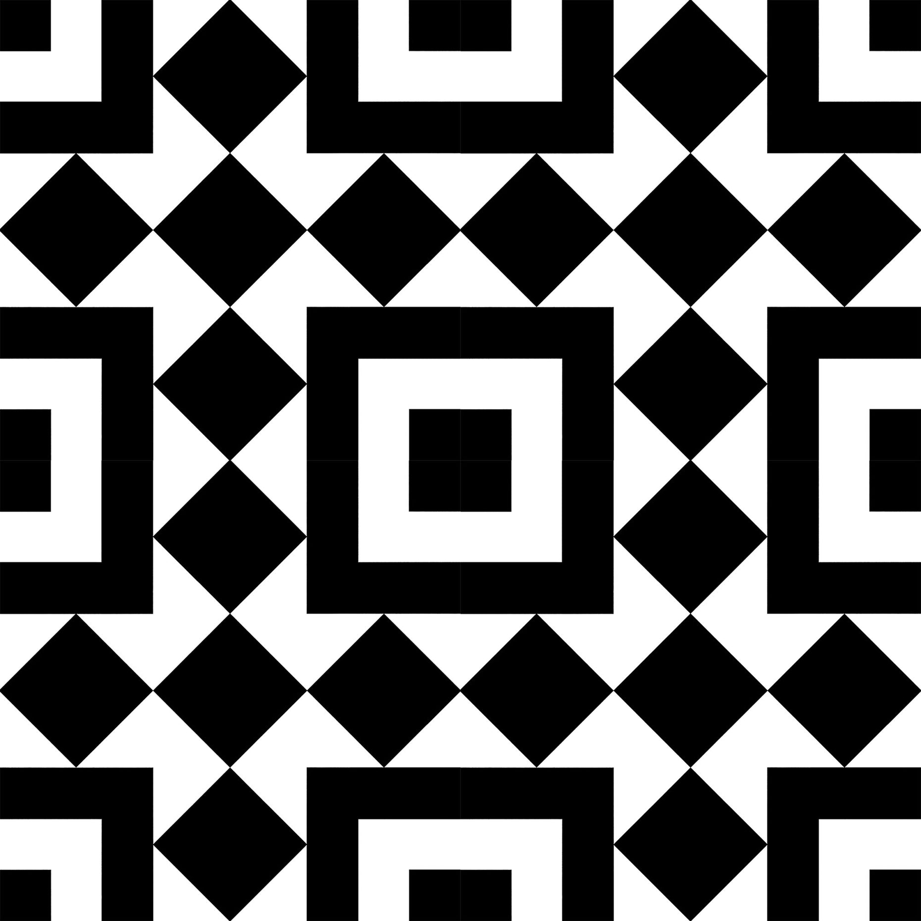 Retro Neuve Checker Blocks 8x8 Porcelain Tile – Glazzio Surfaces