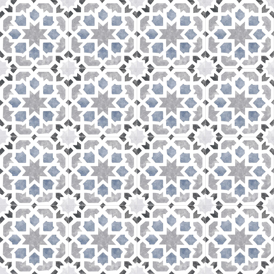 Retro Neuve Love Burst 8x8 Porcelain Tile – Glazzio Surfaces