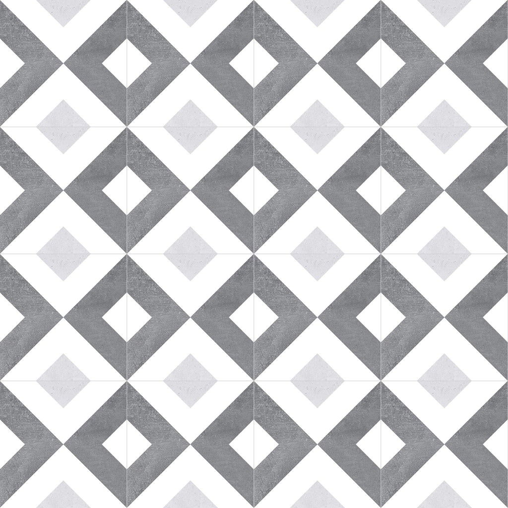 Retro Neuve V Cut 8x8 Porcelain Tile – Glazzio Surfaces