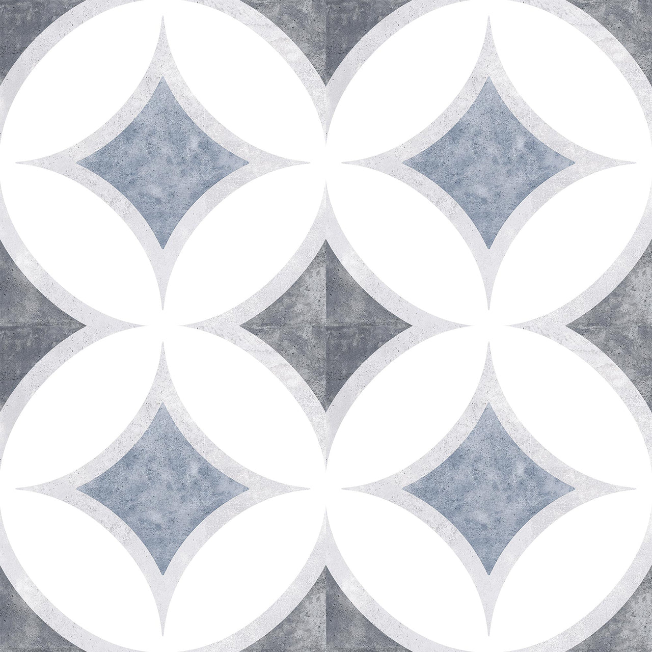 Retro Neuve Ocean Star 8x8 Porcelain Tile – Glazzio Surfaces