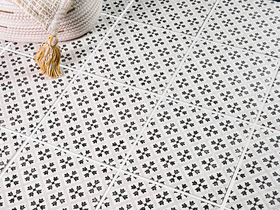 Louix Marc 7.5x7.5 Encaustic Tile – Glazzio Surfaces