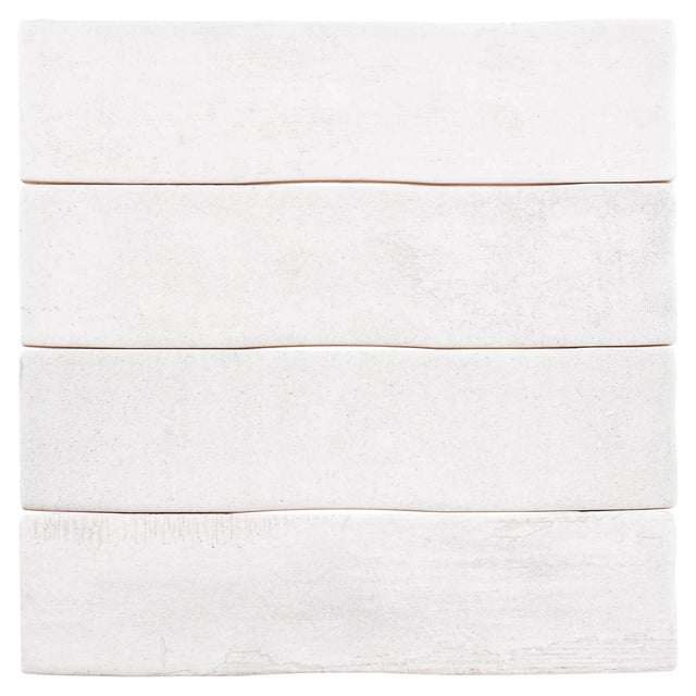 Rythmique White 3x12 Ceramic Tile – Glazzio Surfaces