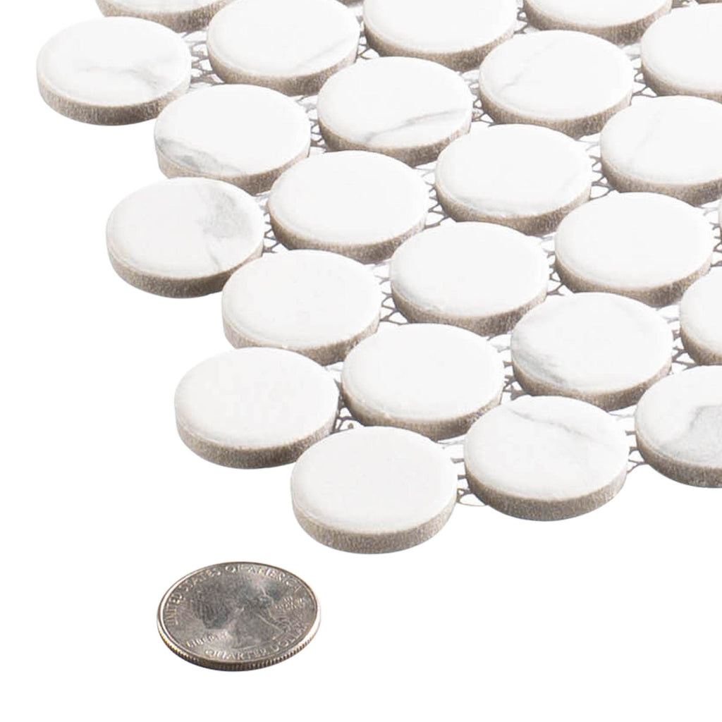 Belworth Murbo Penny Round Mosaic – Glazzio Surfaces