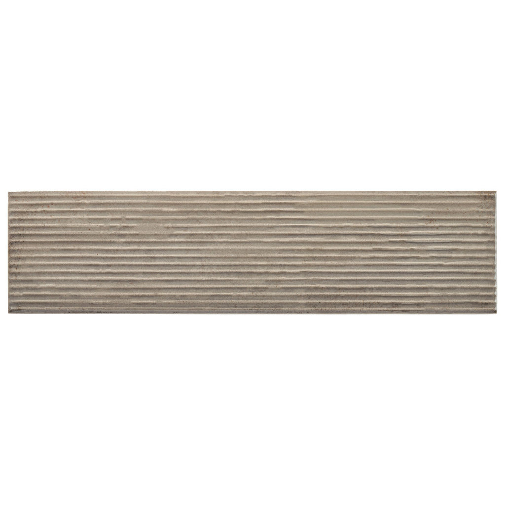 Groove Beat Brown 3x12 Porcelain Subway Tile – Glazzio Surfaces