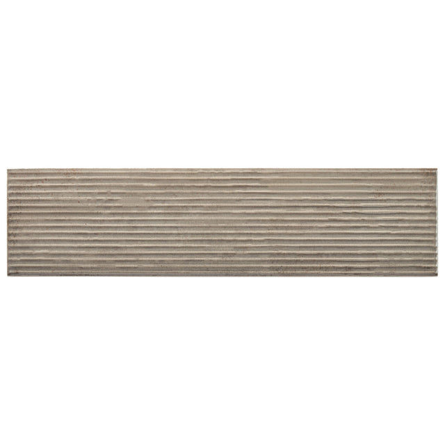 Groove Beat Brown 3x12 Porcelain Subway Tile – Glazzio Surfaces