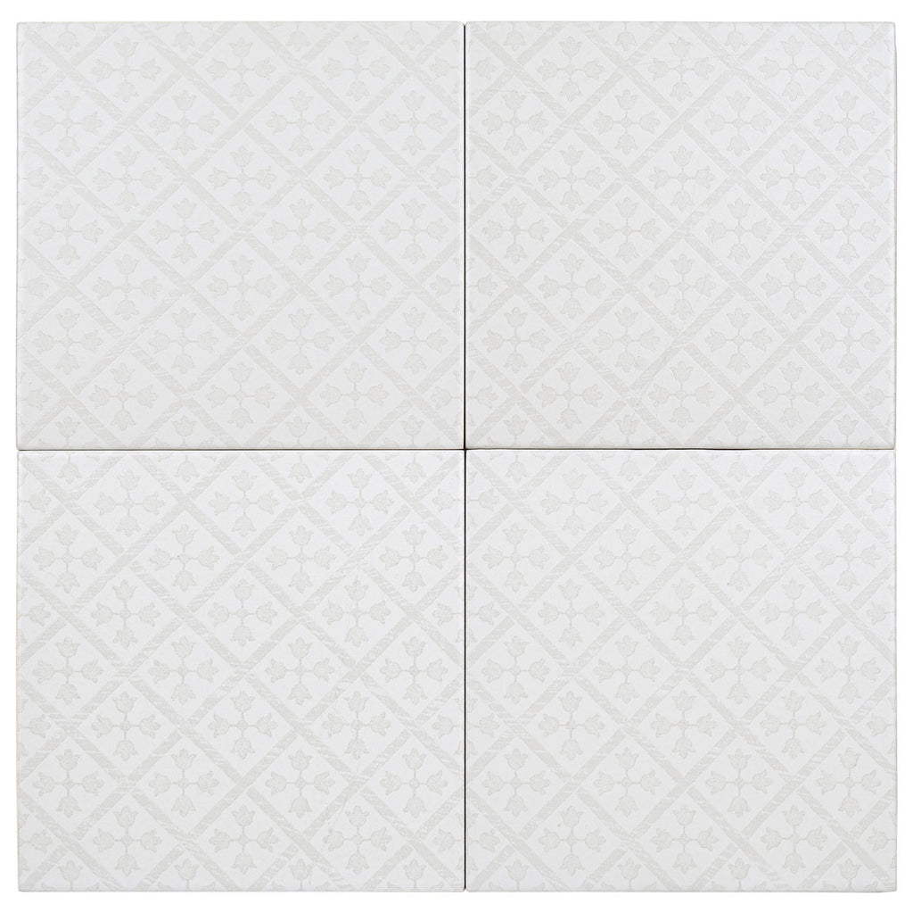 Louix Virgil 7.5x7.5 Encaustic Tile – Glazzio Surfaces
