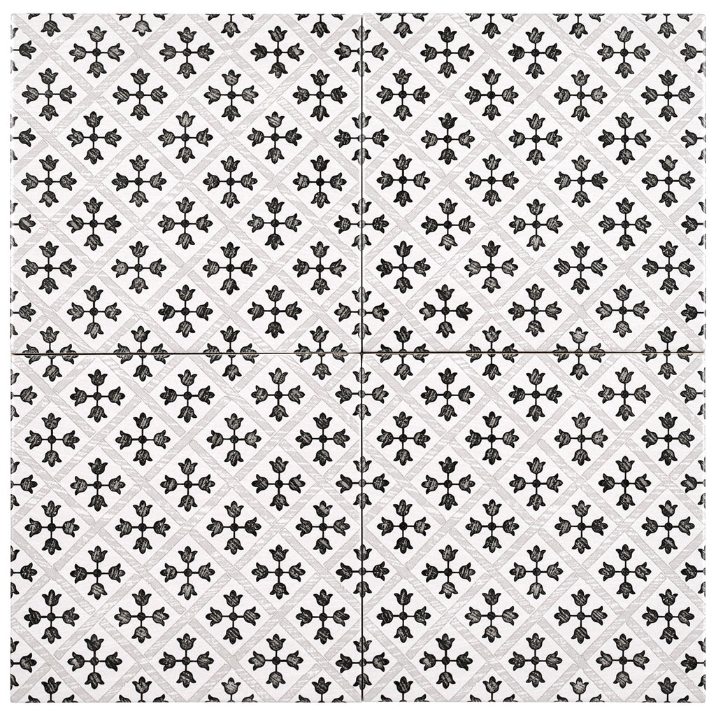 Louix Marc 7.5x7.5 Encaustic Tile – Glazzio Surfaces