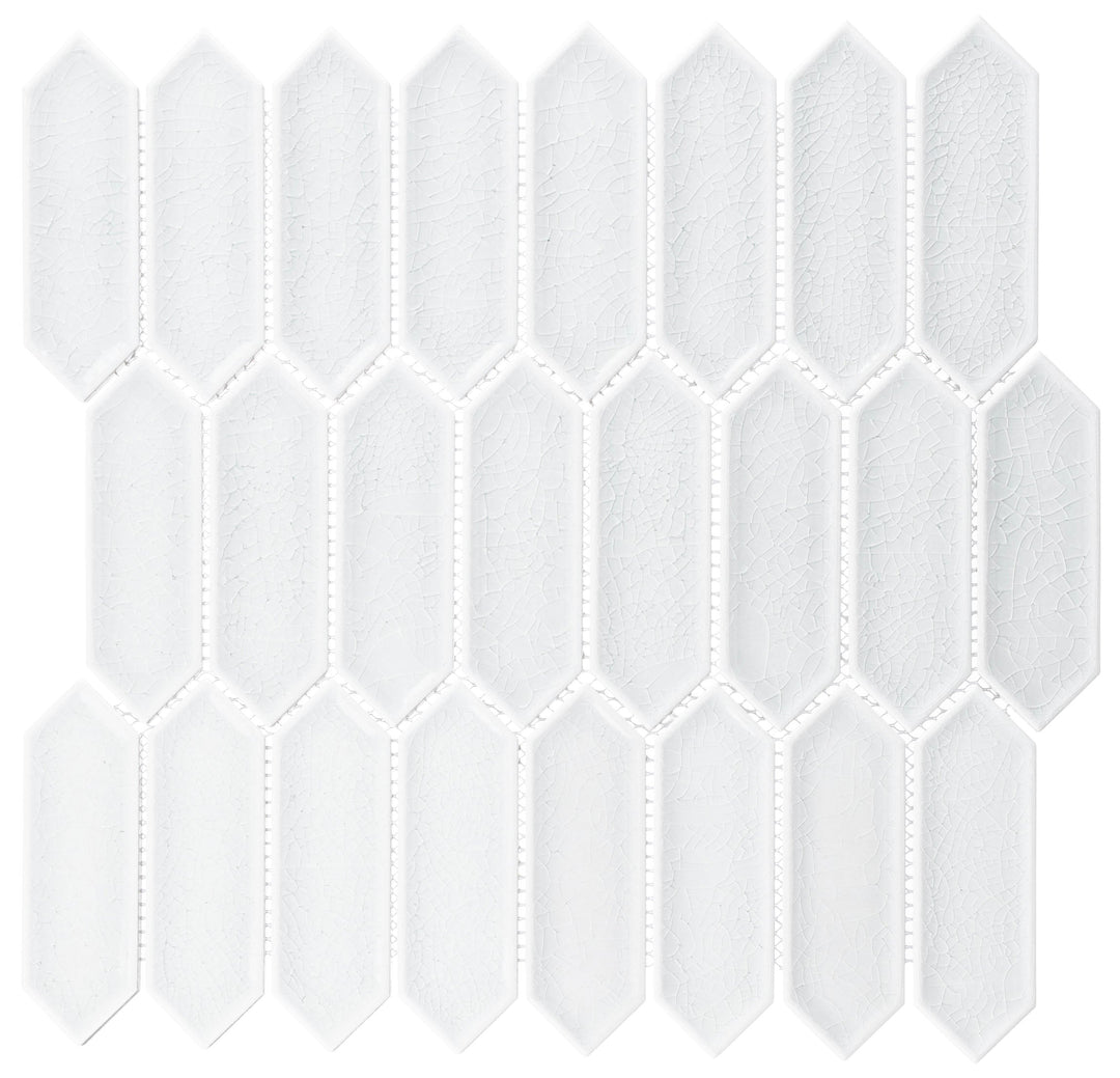 Decko Fresh Haus 2x5 Picket Mosaic – Glazzio Surfaces