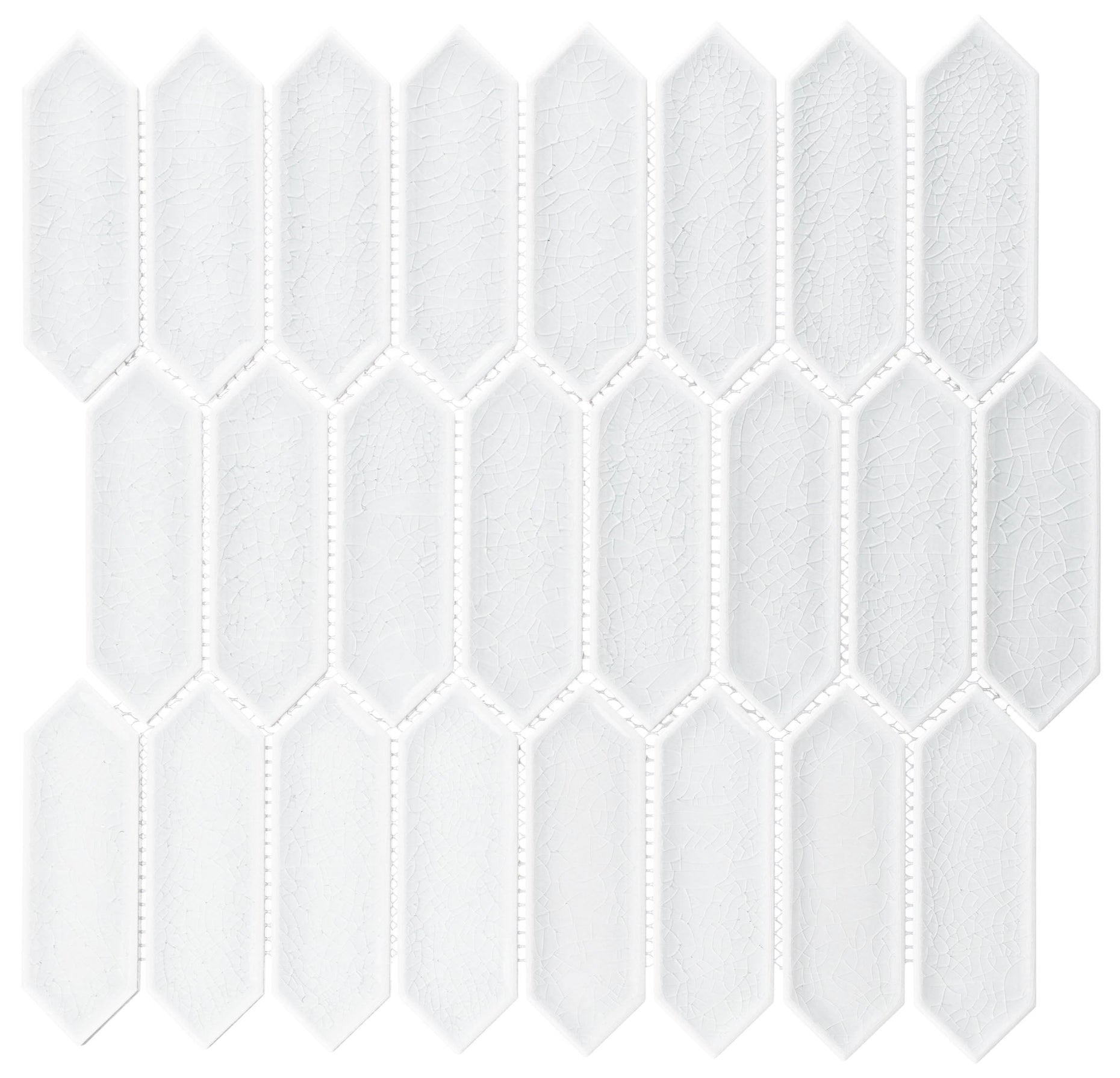 Decko Fresh Haus 2x5 Picket Mosaic – Glazzio Surfaces