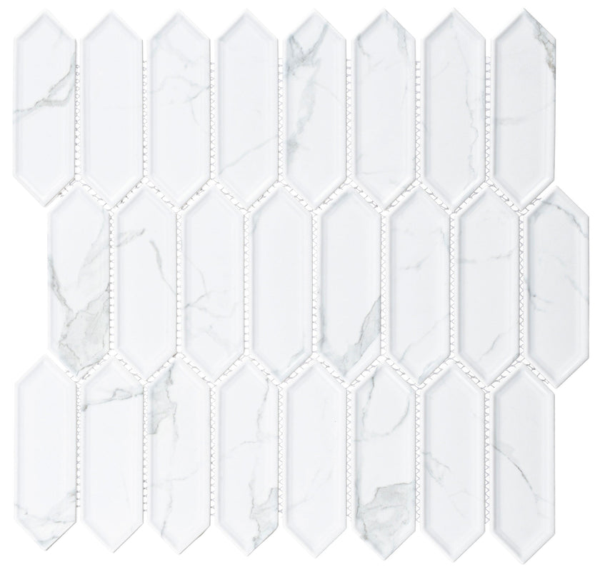 Decko French Vuillard 2x5 Picket Mosaic – Glazzio Surfaces